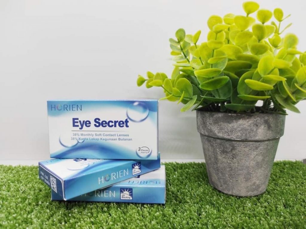 Horien Eye Secret Contact lens - Kedai Cermin Mata One Optometry