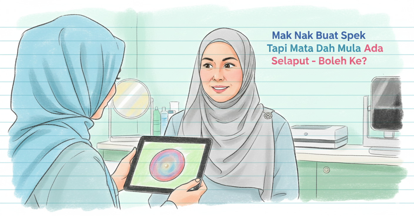 Mak Nak Buat Spek Tapi Ada Selaput Mata – Boleh Ke? Ini 4 Ujian untuk ...